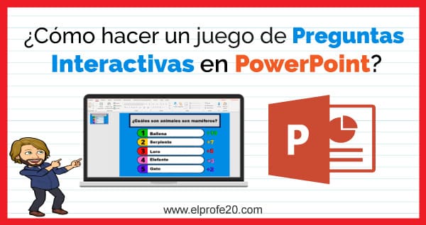 ¿Cómo hacer un juego de Preguntas Interactivas en PowerPoint? | Materiales Educativos GRATUITOS