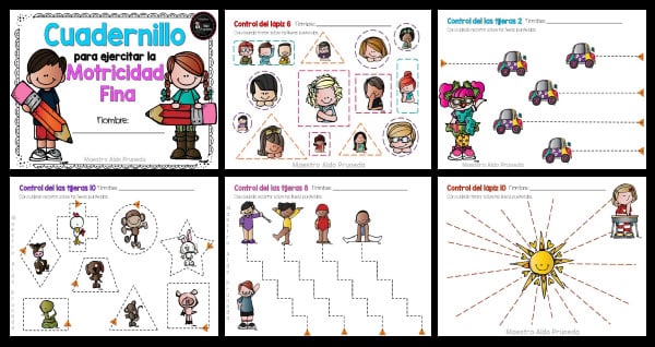 Cuadernillo de motricidad fina | Materiales Educativos GRATUITOS